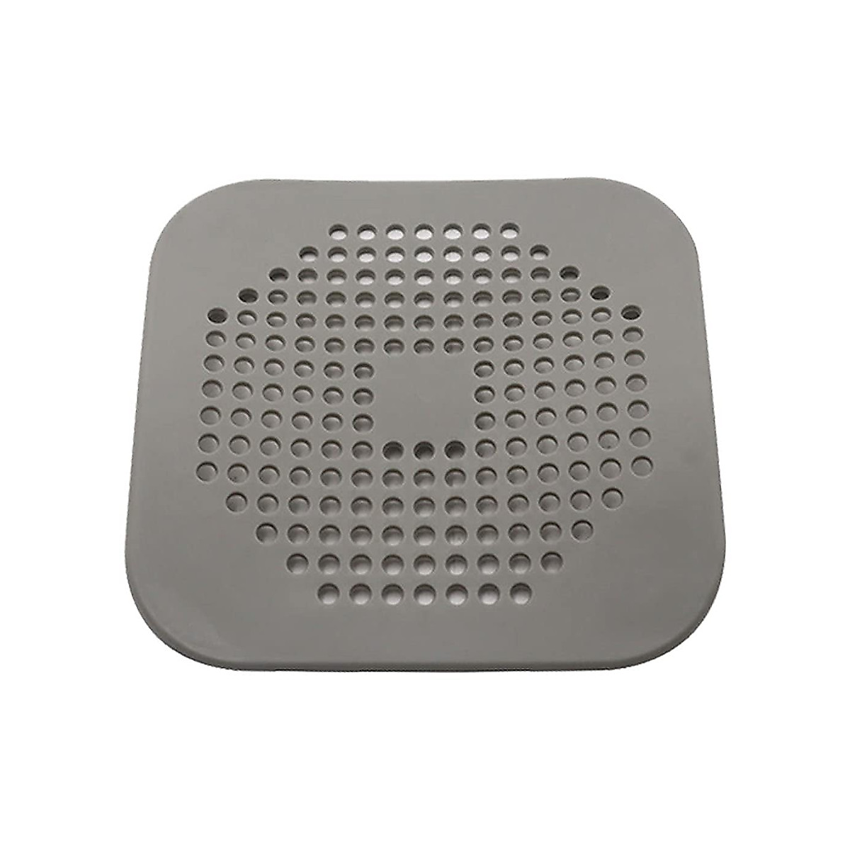 Shower Drain Hair Catcher with Suction Cups Easy to Install and Clean Suitable for Bathroom Bathtub and Kitchen 3 Pack Flat Shower Drain Hair Trap TPR Silicone No More Clogging