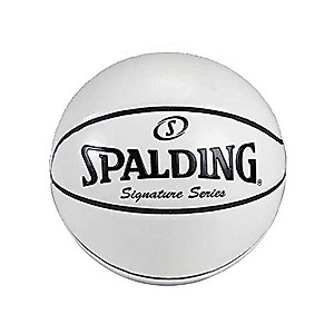 Collectible Supplies All White Autograph Full Size Signature Series Basketball