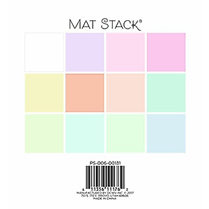 Die Cuts WIth A View Cardstock Stack, Pastels