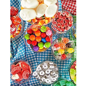Sarah's Candy Factory Halloween Bulk Assorted Fruit Candy - Starburst, Skittles, Swedish Fish, Air Heads, Jolly Rancher, Sunkist,and more in Bag, 4 Lbs