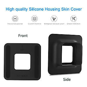 HOLACA Window Mount for Wyze Cam v3, Flexible Mount for Wyze Cam V3 (Black 2Pack)