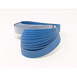 1X30 2000 Grit - 9 Micron Blue Polishing Sanding Belts with Cushioned Ultra Flexible Mylar Backing Ultra Fine Grit Belts 10 Pack (2000 grit)