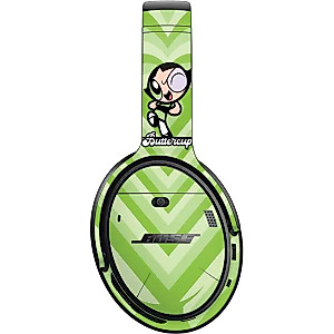 Skinit Decal Audio Skin Compatible with Bose QuietComfort 35 Headphones - Officially Licensed Warner Bros Buttercup Green Hearts Design