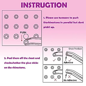NOOEPC 660Pcs Face Gems Hair Gems, Self-Adhesive Face Jewels Eye Jewels Rhinestones 3/4/5/6 mm DIY Face Gems Stick on, Hair Body Rhinestones Gems Crystals Pearls for Face Eyes Makeup Body, Crafts