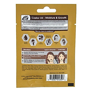 Okay Black Jamaican Castor Oil Leave-In Deep Conditioner 1.5 oz. 12-Count by Okay