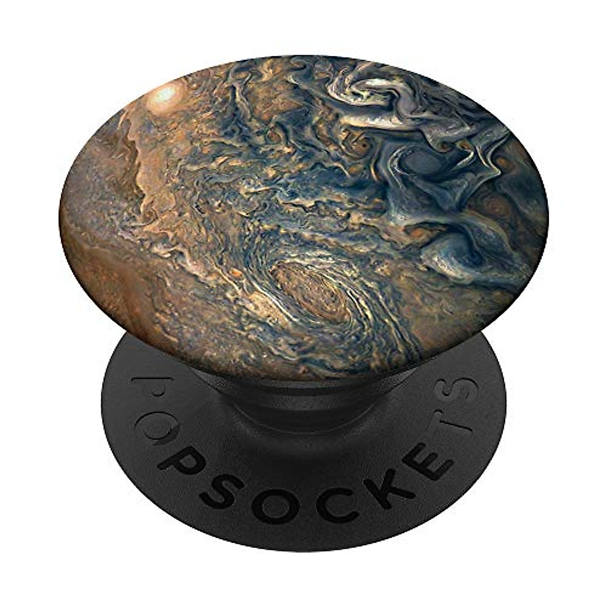 Planet Jupiter Atmosphere Clouds Colorful Pattern Telescope PopSockets PopGrip: Swappable Grip for Phones & Tablets