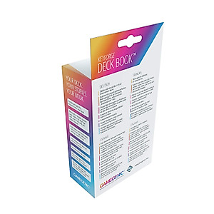 Gamegenic Keyforge Deck Book: Black, Model:GGS20006