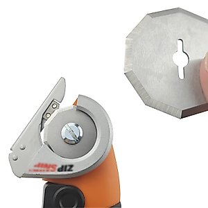 Replacement Rotary Blades Compatible with Worx WX2300 Zipsnip RC2600K,RC2601, RC2602, WX080L, WX081L Model Cutter Blade,New Life for the dull 1-1/2" WA2300 4V ZipSnip Cordless Scissors,2 Pcs