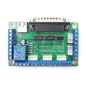 Davitu Motor Driver - CNC 3 Axis TB6560 3.5A Stepper Motor Driver Controller Board Kit