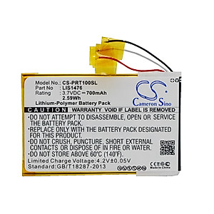 Cameron-Sino Replacement Battery for Sony Ebook, eReader PRS-T1, PRS-T2, PRS-T3, PRS-T3E, PRS-T3S