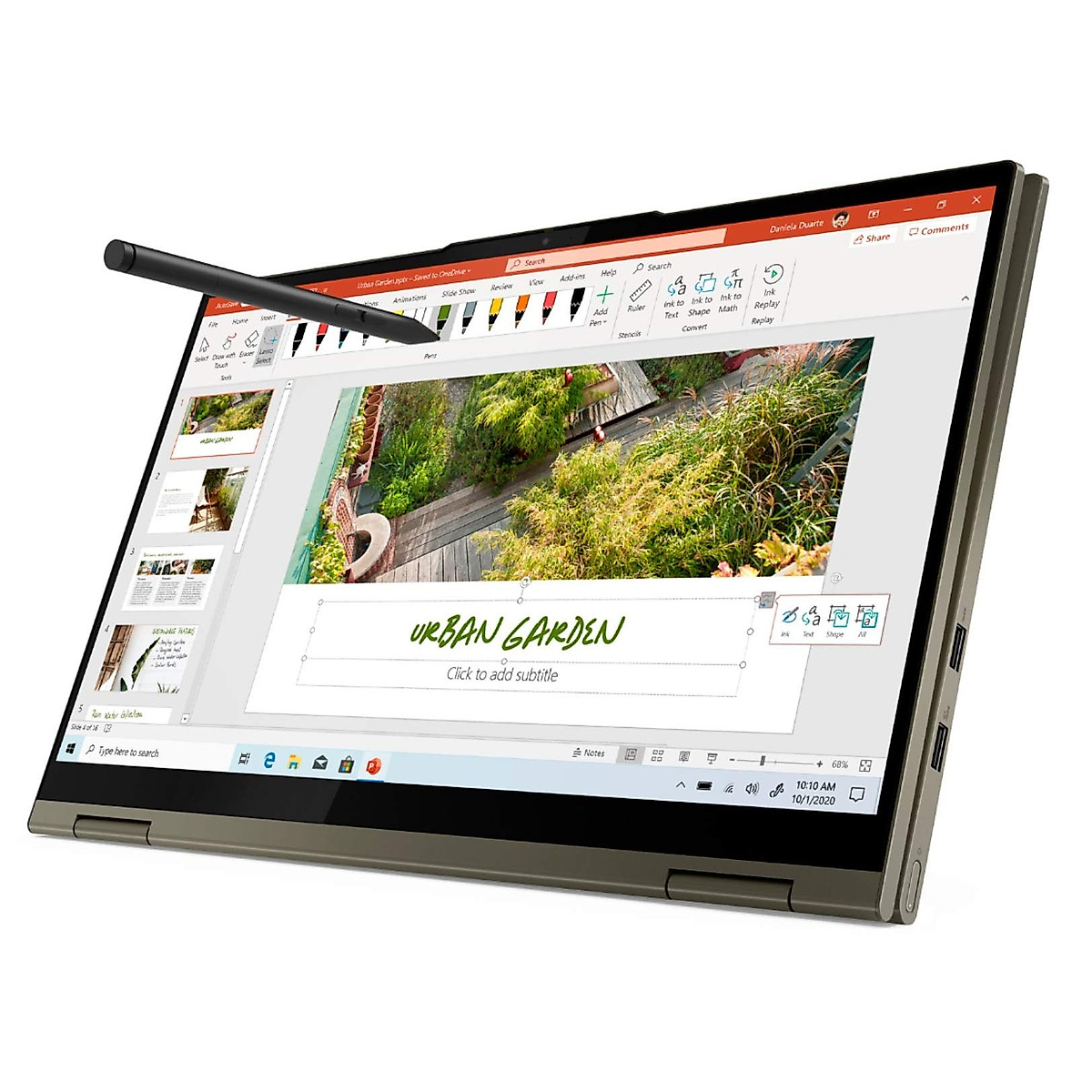 Lenovo Yoga 7i Laptop with 15.6" FHD 500 nits Touchscreen, 11th Gen Intel i7-1165G7, 1TB SSD, 16GB DDR4, HDR 400, Wi-Fi 6, BT 5.0, and Windows 10 Pro