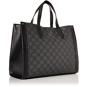 Nine West Candance Carryall Jet Black Logo One Size