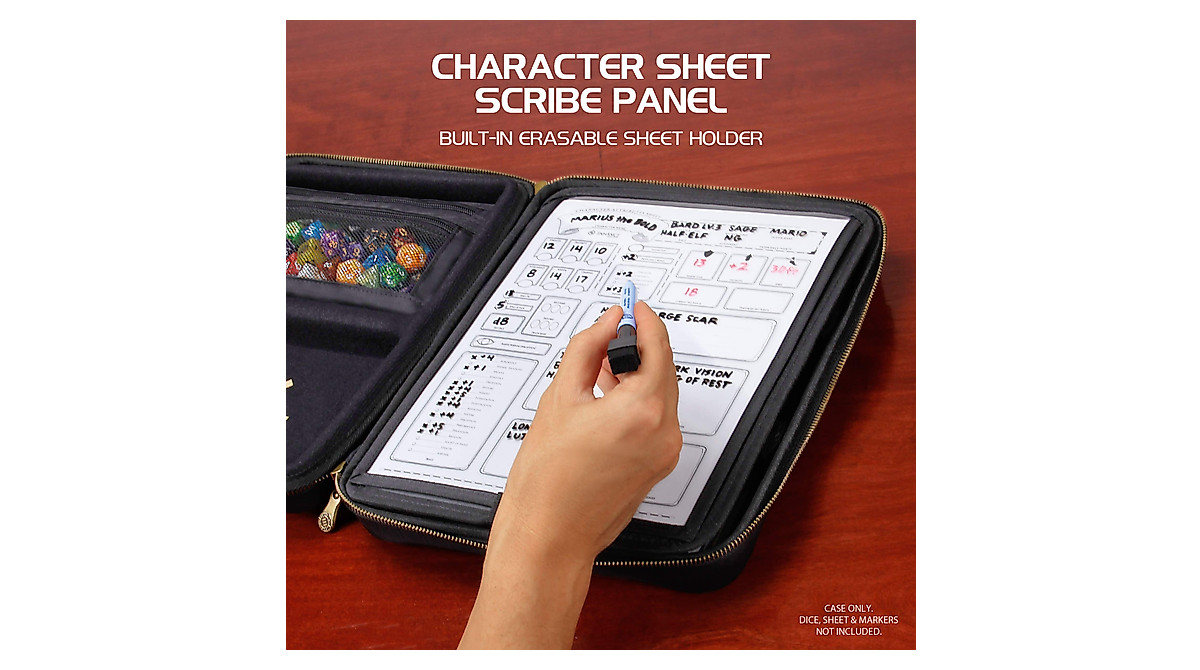 ENHANCE RPG Organizer Case | DND Binder & Character Storage