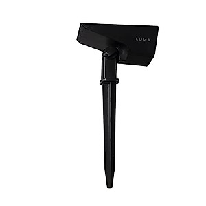 Luma Solar Outdoor Lights 2 Pack | Weatherproof Landscape Lighting with 22 LED Outdoor Lights for Patio, Yard | Garden & Wall Mount | 3 Modes Cool, Warm, Both + Rechargeable All-Night Battery