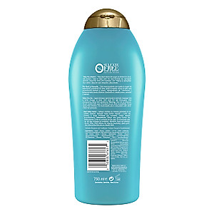 OGX Extra Strength Hydrate & Repair Shampoo with Moroccan Argan Oil for Dry, Damaged Hair - Moisturizing and Smoothing, Paraben & Sulfate-Free, 25.4 Fl Oz