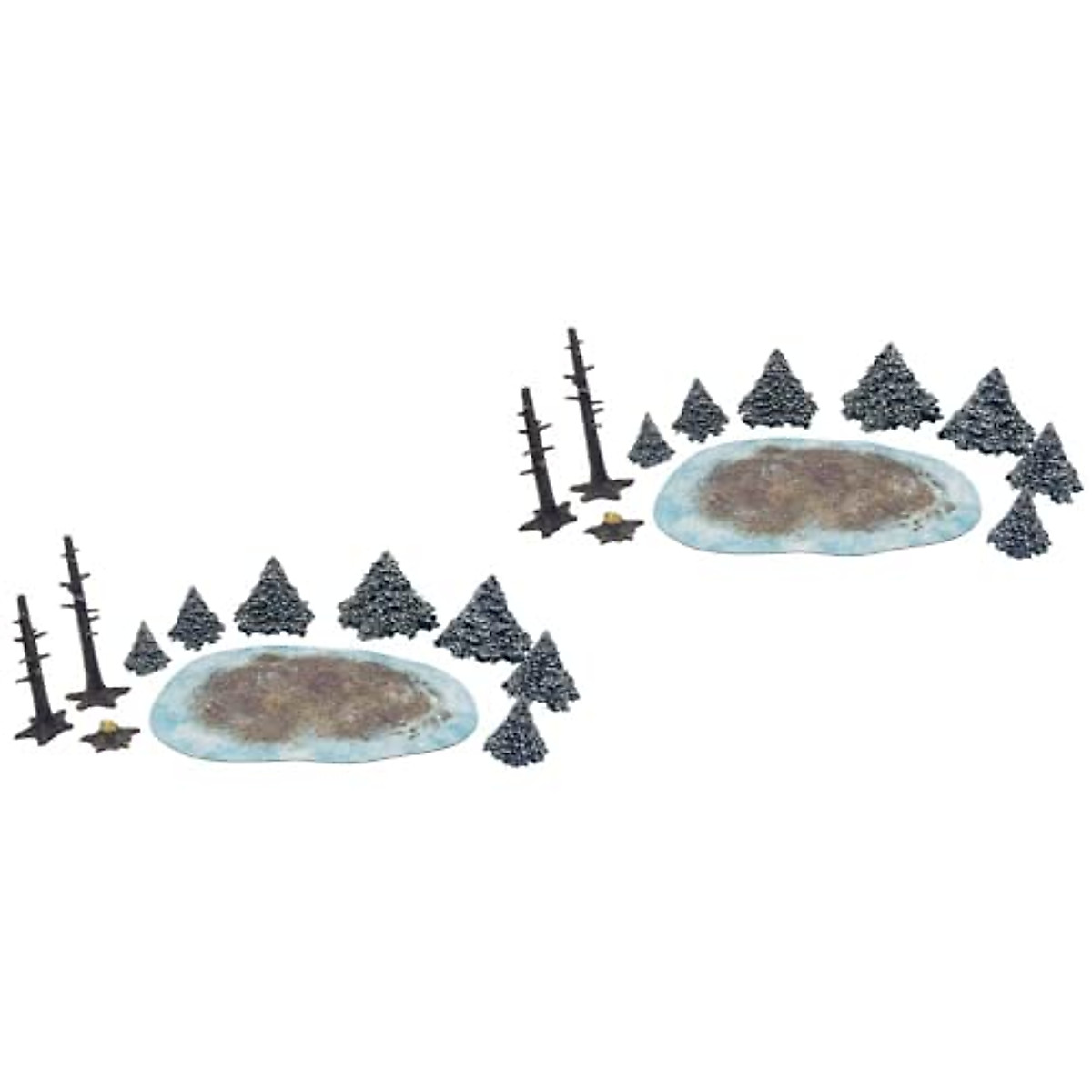 Monster Scenery Ice Wilds: Snow Pine Forest Double Pack (2 Items)