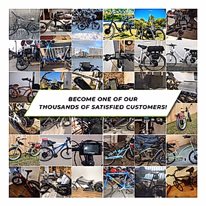 EBIKELING Waterproof Ebike Conversion Kit for Electric Bike 700C Rear Wheel Electric Bicycle Hub Motor Kit with Mountain Bike Rim 1500W 1200W 750W 500W Electric Bike Conversion Kit