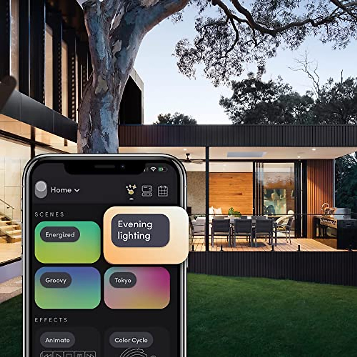 LIFX Color, 1100 lumens BR30 E26, Wi-Fi Smart LED Light Bulb, Billions of Colors and Whites, No Bridge Required, Works with Alexa, Hey Google, HomeKit and Siri, Multicolor (2-Pack)