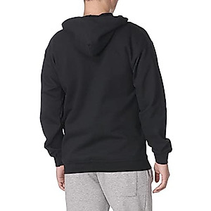 Gildan Heavy Blend Unisex Adult Full Zip Hooded Sweatshirt Top (XL) (Black)