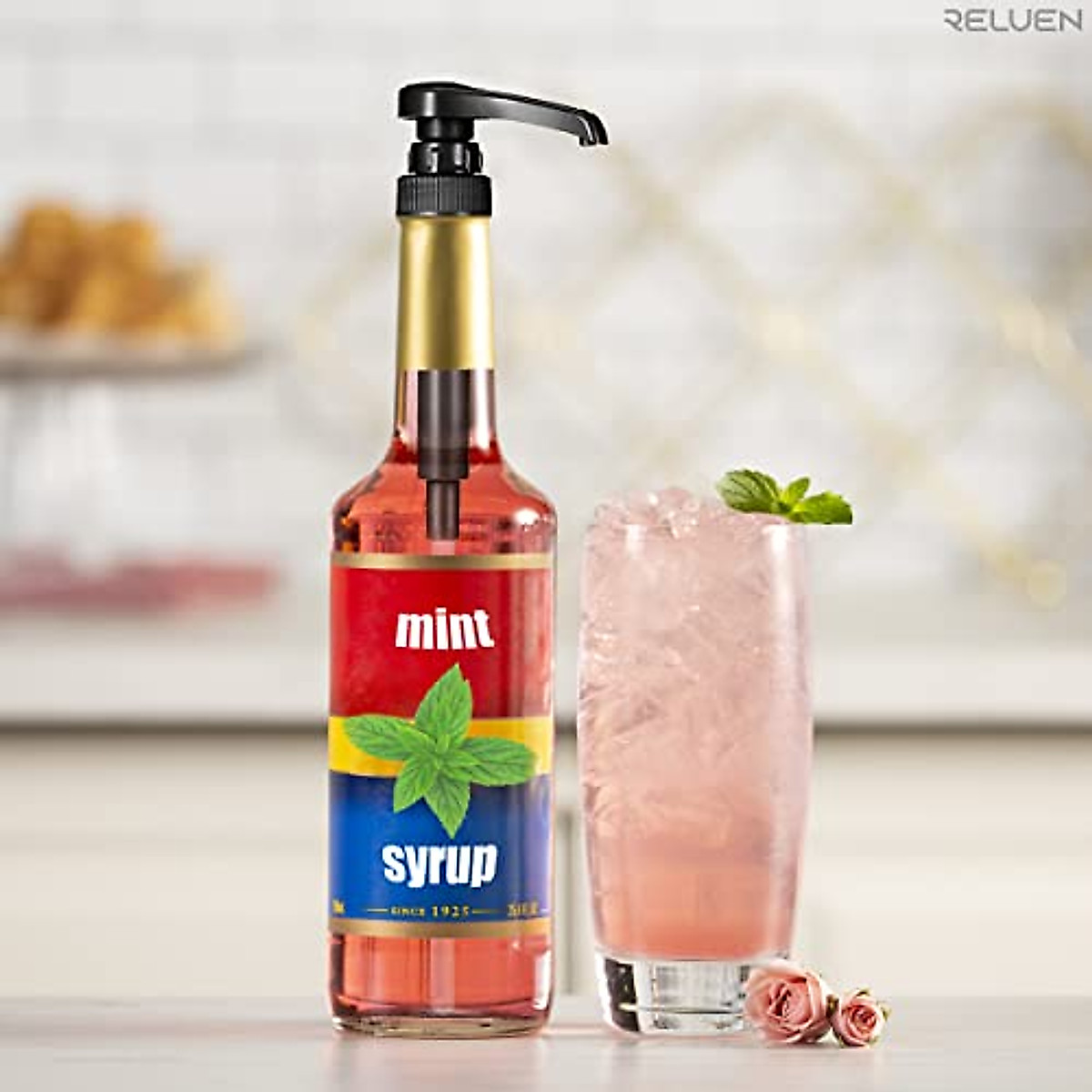 Syrup Dispenser Pump for Coffee & Bottles - 4 Pcs
