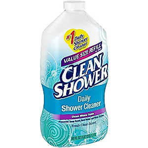 Clean Shower Daily Shower Cleaner Refill 60oz (Packaging May Vary)