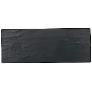 G.E.T. SB-1350-BK 12.75" x 5" Faux Slate Display, Black