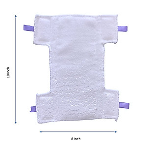 Synonymous compatible Shark replacement pads for use with Shark hard floor attachment, Compatible with microfiber Shark dust away pad p200w (3 Pack)