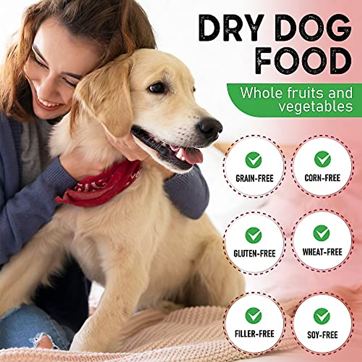 Health Extension Dry Dog Food, Natural Food for All Puppies & Dogs with Added Vitamins & Mineral, Lamb & Brown Rice Recipe (30 lb / 13.6 Kg)