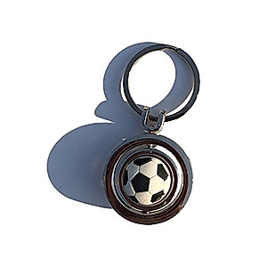 JINZHOUFUZHUANG Creative sports rugby key chain hanging key ring bag hanging accessories (football), 3.35 x 1.18 x 0.2 inches; 0.59 Ounces