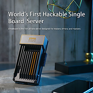 ZimaBoard 832 Single Board Server Router X86 Single Board Computer Personal Cloud Network Attached Storage 4K Media Server Dual Gigabit Gateway - PCIe x4 SATA 6.0 Gb/s for HDD/SSD