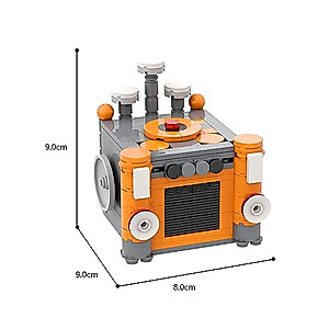 My Sing Monsters Wubbox House Model Toys, Monsters Chorus Singing Anime Action Figure Building Block Kit Horror Game Collectible Building Bricks Set Birthday Gift for Kids Boys Girls Fans(157 Pcs)