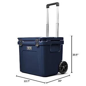 YETI Roadie Wheel Cooler, Navy, 60