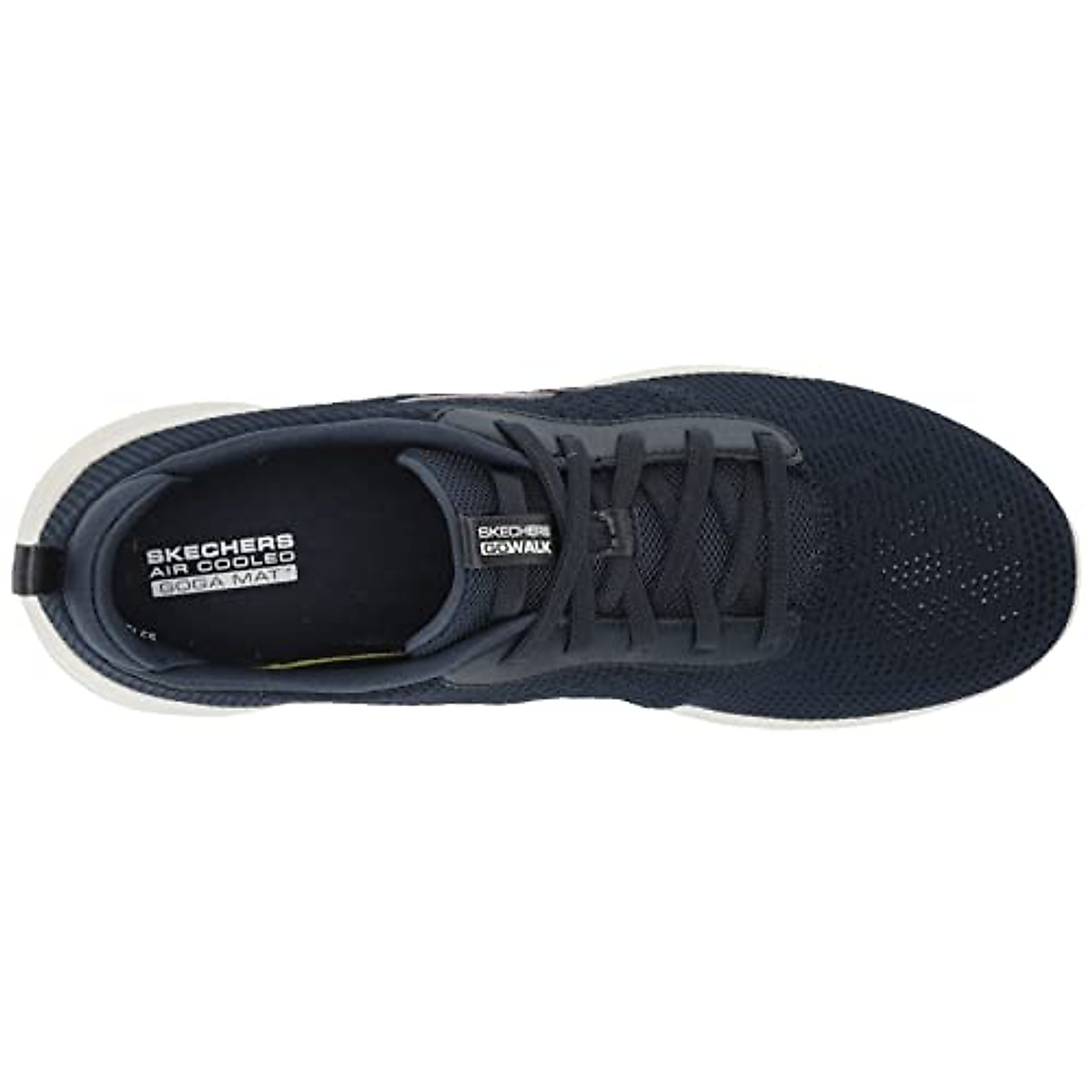 Skechers Women's GO Walk Joy-MONOMESH Bungee Sneaker, Navy/White, 7