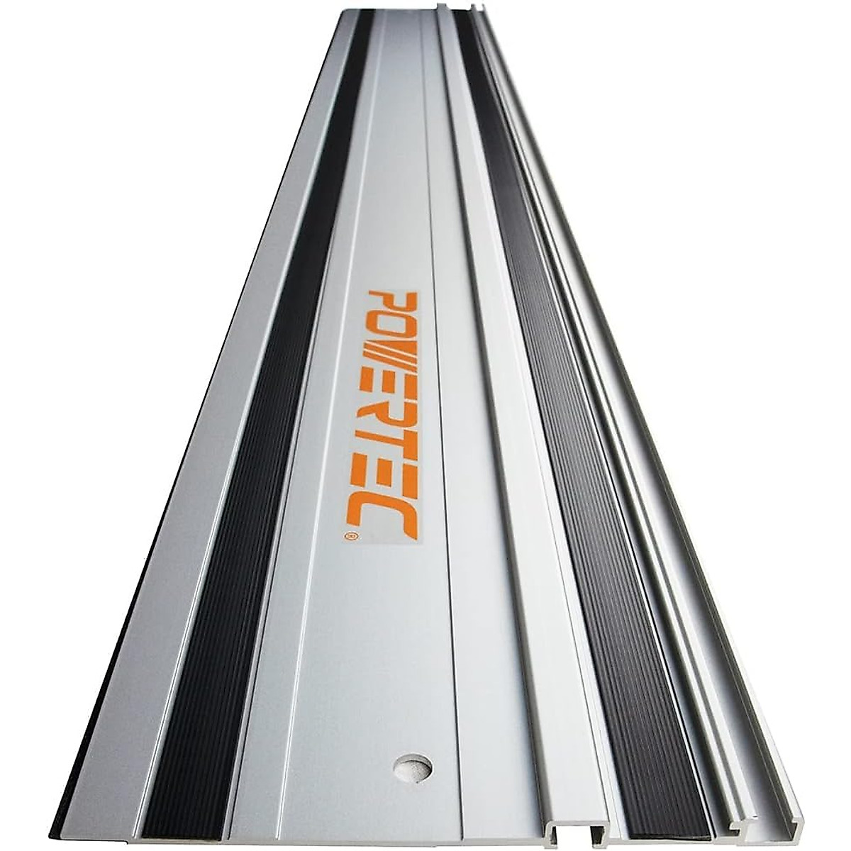 POWERTEC 110" Track Saw Guide Rail Kit for Festool and Makita, Includes 2PK 55" Guide Rails, 2PK Guide Rail Connectors, 2PK Track Saw Clamps (72058)