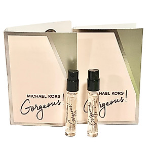 Michael Kors Gorgeous EDP Sample 1.5ml X 2 (LOT OF 2)
