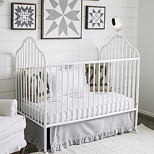 iTODOS Baby Monitor Mount for Nanit Pro Smart Baby Monitor & Flex Stand,Nooie Baby Monitor,Nooie Pet Camera Indoor, Versatile Twist Mount Without Tools or Wall Damage -White