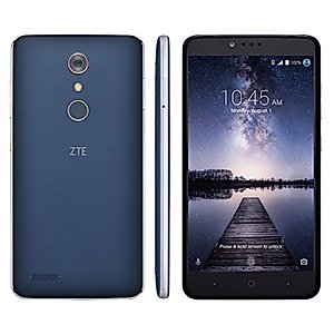 ZTE Zmax Pro Z981 32GB Unlocked GSM Phone w/ 13MP Camera - Black