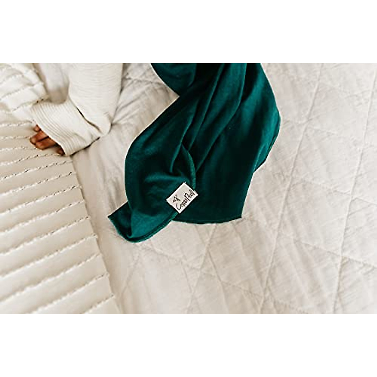 Copper Pearl Large Premium Knit Baby Swaddle Receiving Blanket Jaspar