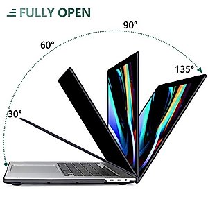 DONGKE for MacBook Pro 13 inch Case 2022 2021 2020 Release Model: A2338 M2/M1 A2251 A2289, Plastic Hard Shell Case & Keyboard Cover Only Compatible with MacBook Pro 13 Touch Bar, Matte Black