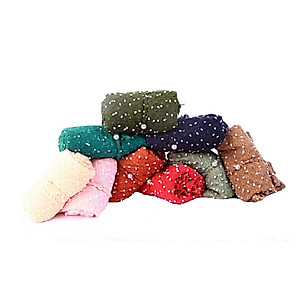 Matissa Newborn Baby Photography Prop Baby Girl/Boy Mohair Swaddle Wrap Blanket (Burnt Orange)