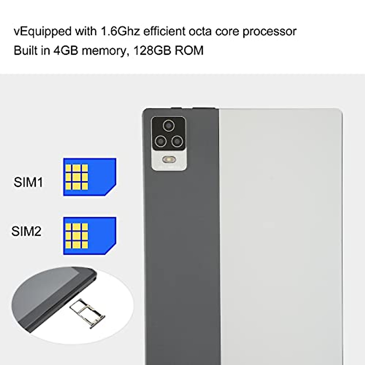 LBEC Home to Office with Touch Screen Tablet, Dual Band 5G WiFi Tablet