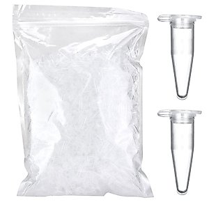 BKMAMLAB 0.2ml Microcentrifuge Tubes 1000 Pieces, EO Sterilized Plastic Small Vials with Caps for Sample Storage without Leakage(1000)