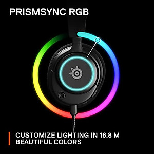 SteelSeries New Arctis Nova 3 Multi-Platform Gaming Headset - Signature Arctis Sound - ClearCast Gen 2 Mic - PC, PS5/PS4, Xbox Series X|S, Switch, Mobile,Black