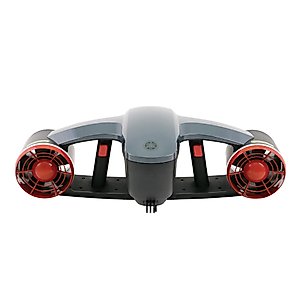 Yamaha SEAWING II- Underwater Dive Sea Scooter Carbon/RED, Large