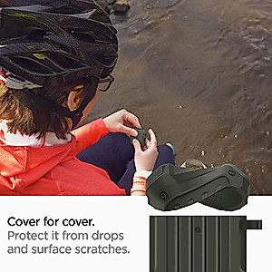 Spigen Tough Armor Designed for Airpods Case Cover for Airpods 1 & 2 [Front LED Visible] - Military Green