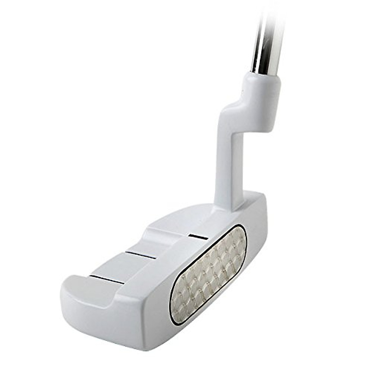 Bionik 105 Nano White Golf Putter Right Handed Semi Mallet Style with Alignment Line Up Hand Tool 34 Inches Men's Standard Length Perfect for Lining up Your Putts