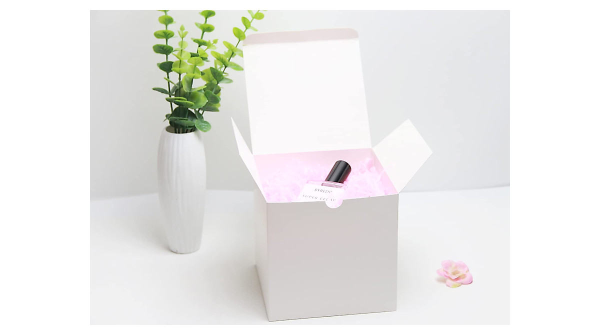 15 Pack White Gift Boxes | Easy Assemble Party Favors
