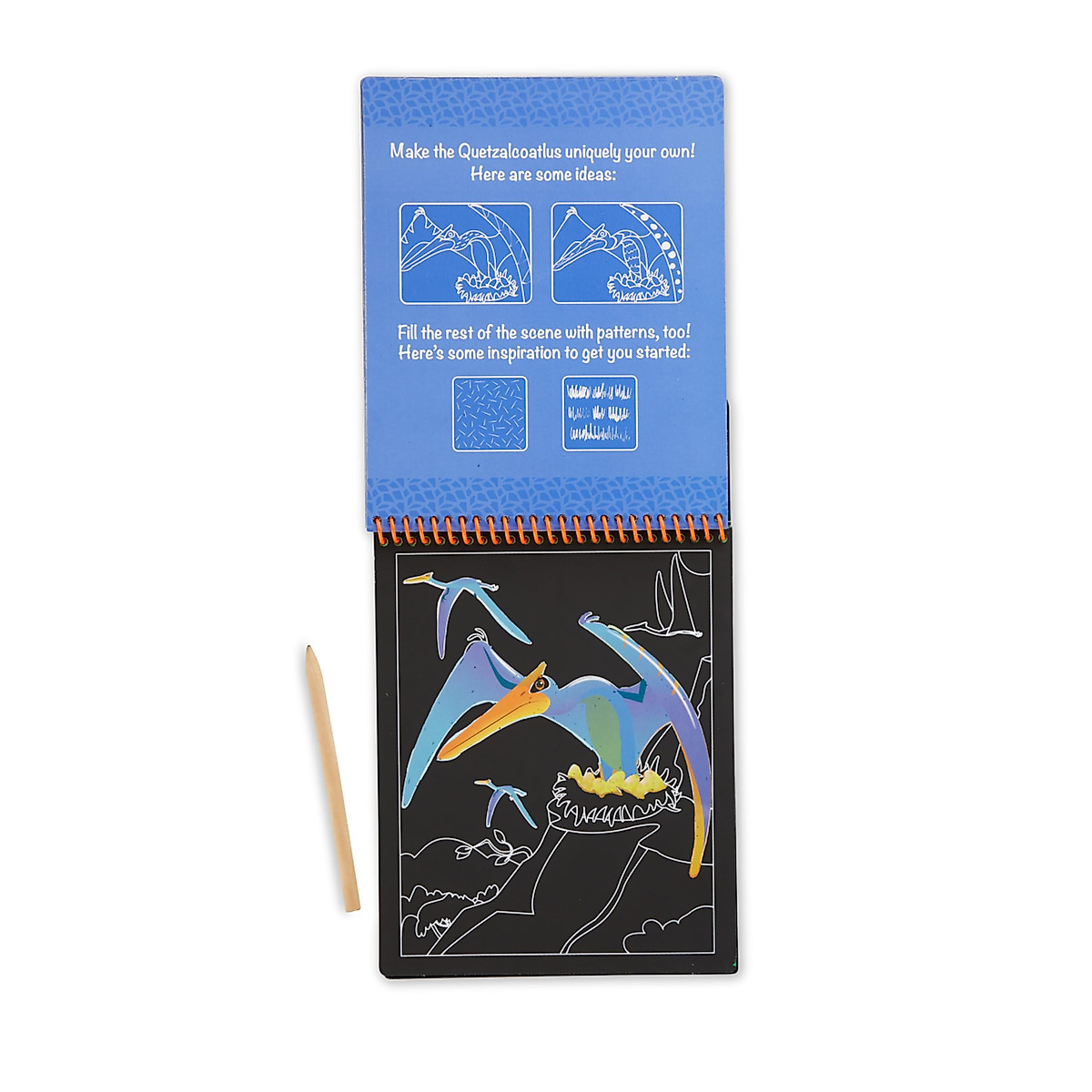 Melissa & Doug Scratch Art - Dinosaur