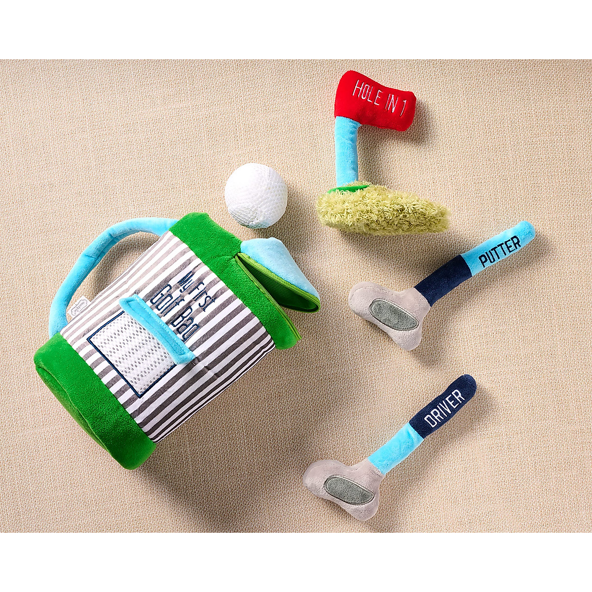 Mud Pie My Bag Plush Set, Golf