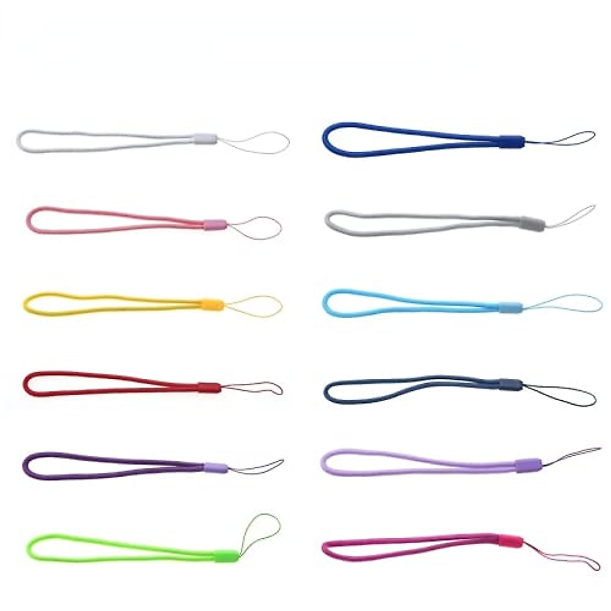 2 Pcs Universal Hand Strap Lanyard Wrist Hand Rope for Gameboy Advance Color GB GBA SP GBC for Gameboy Micro GBM Console (Light Purple)